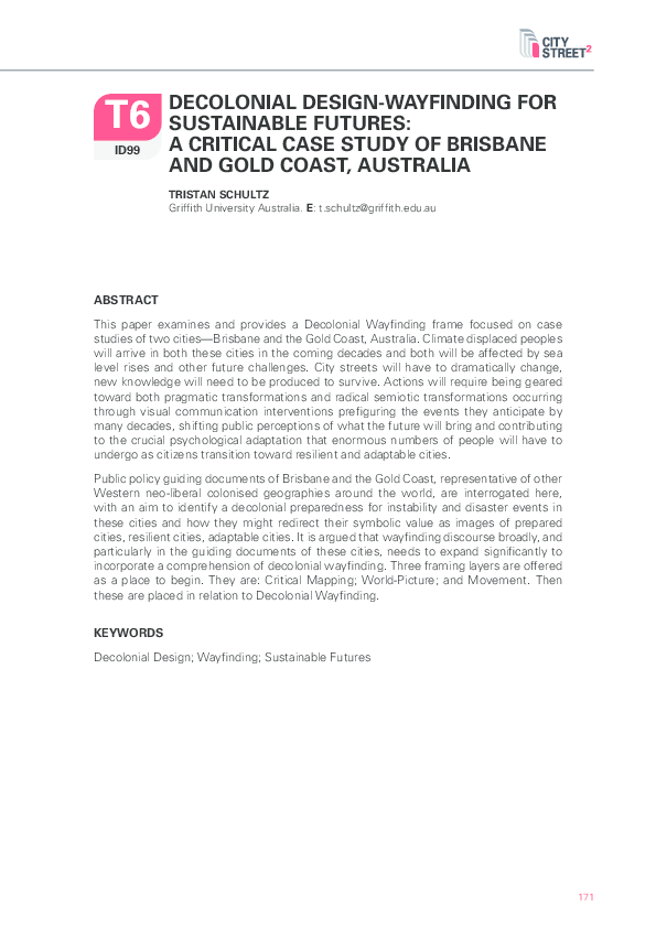 (PDF) Decolonial Design-Wayfinding for Sustainable Futures: A Critical ...