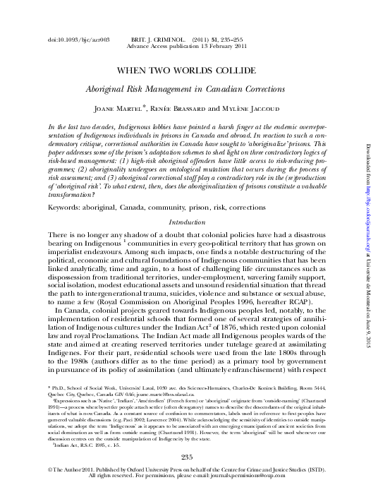 (PDF) ‘When two worlds collide’ | Paula Hearsum - Academia.edu