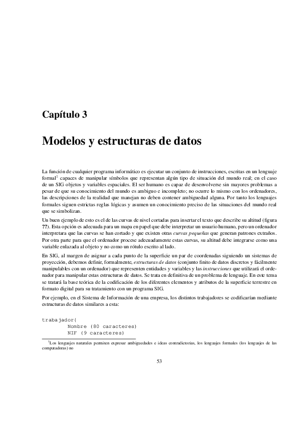 (PDF) Modelos y estructuras de datos