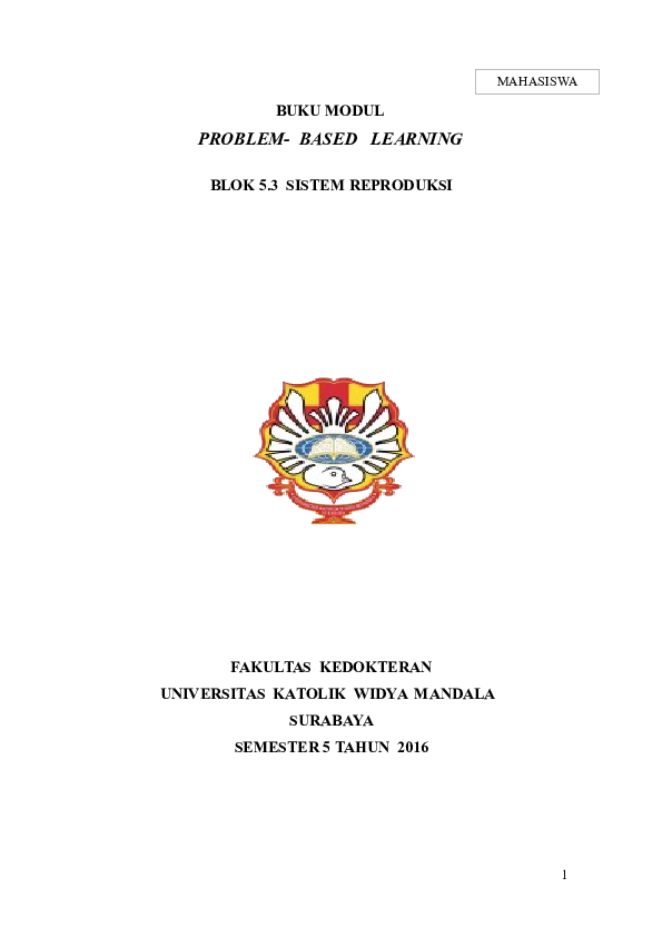 (DOC) PROBLEM-BASED LEARNING BUKU MODUL PROBLEM-BASED LEARNING