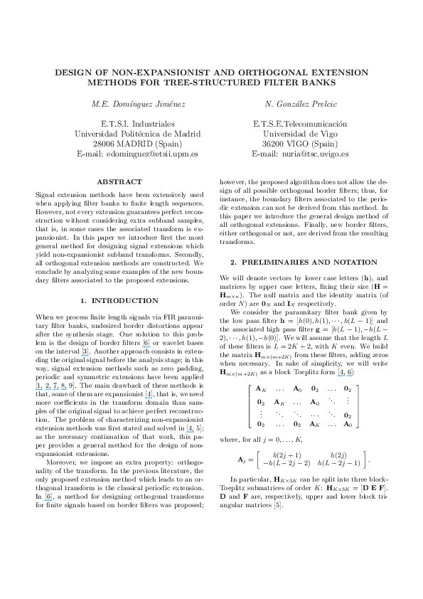 (PDF) Design of non-expansionist and orthogonal extension methods for ...