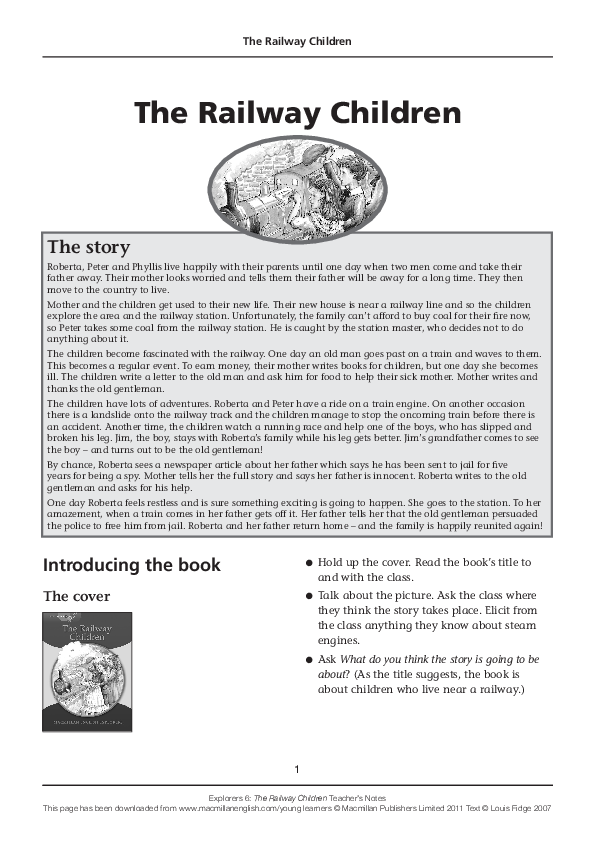 (PDF) The Railway Children Introducing the book