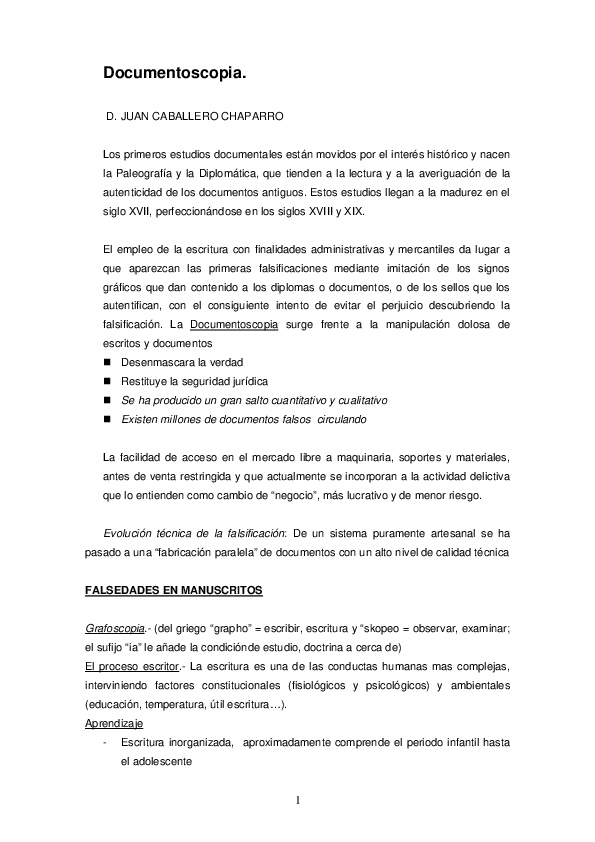 (PDF) Documentoscopia