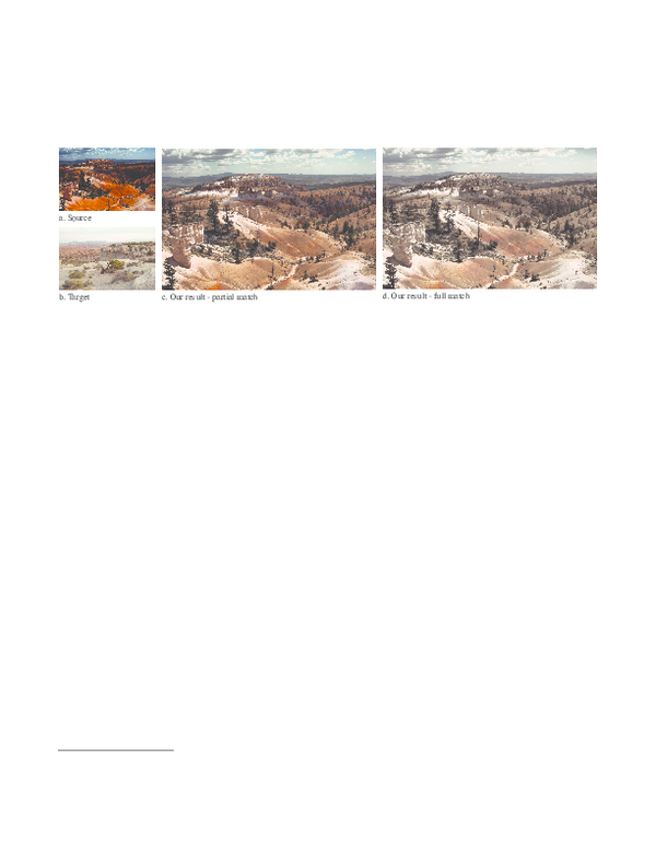 (PDF) Progressive histogram reshaping for creative color transfer and ...