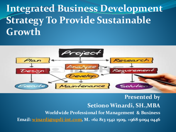(PDF) Integrated Business Development