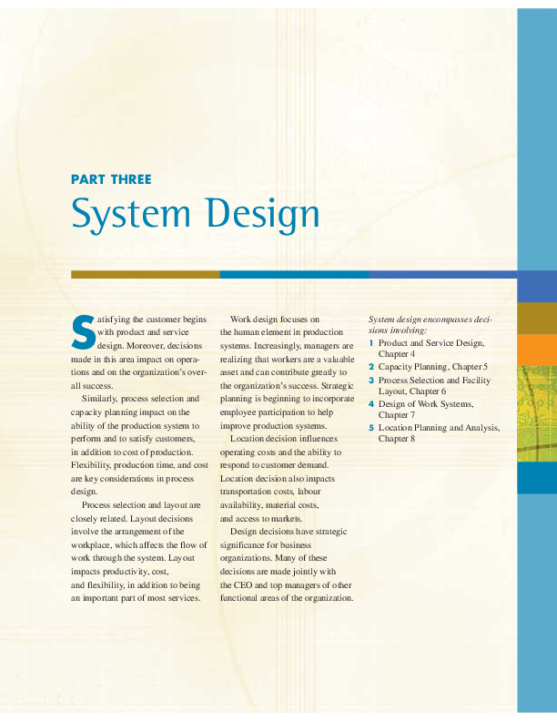 (PDF) Chapter 4 - product and service design