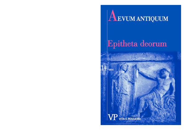 (PDF) Hera Θελξίνη (SEG 26:1211) e altri incantatori: epitheta deorum ...