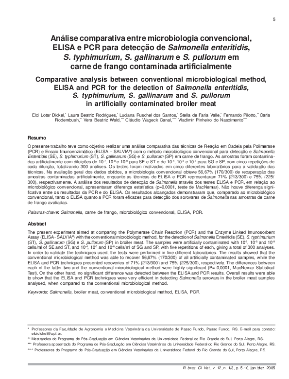 (PDF) Comparative analysis between conventional microbiological method ...