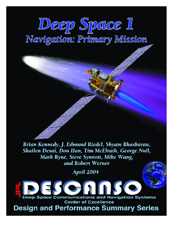 (PDF) Deep Space 1 Navigation: Primary Mission