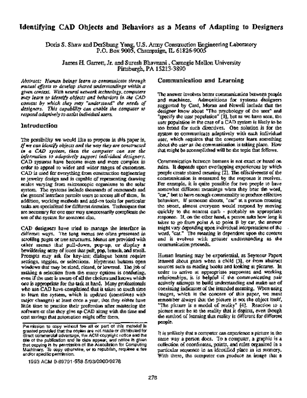 (PDF) Human-computer communication and response