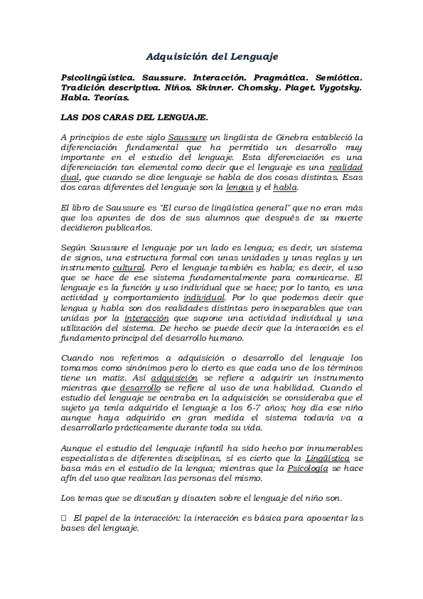 (PDF) Adquisicion del Lenguage