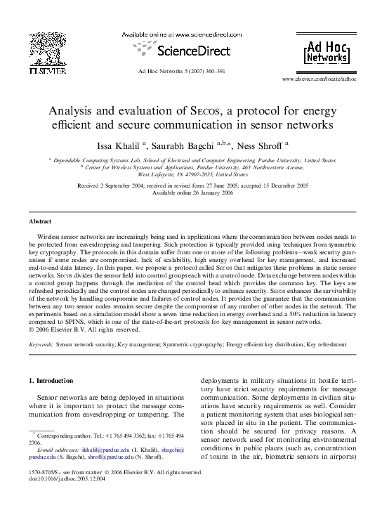 (PDF) Adaptive cross-layer MAC design for improved energy-efficiency in multi-channel wireless ...