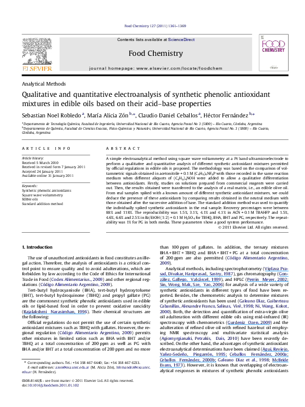 (PDF) Qualitative and quantitative electroanalysis of synthetic phenolic antioxidant mixtures in ...