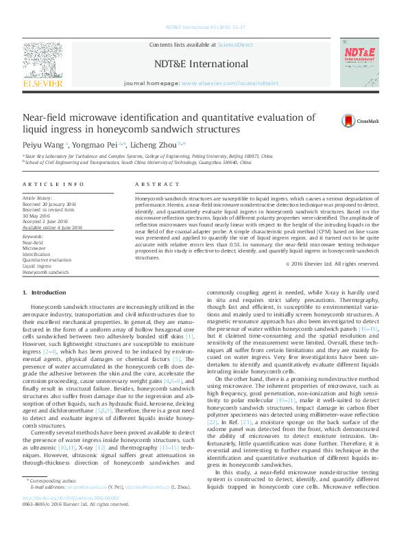 (PDF) Near-field microwave identification and quantitative evaluation ...
