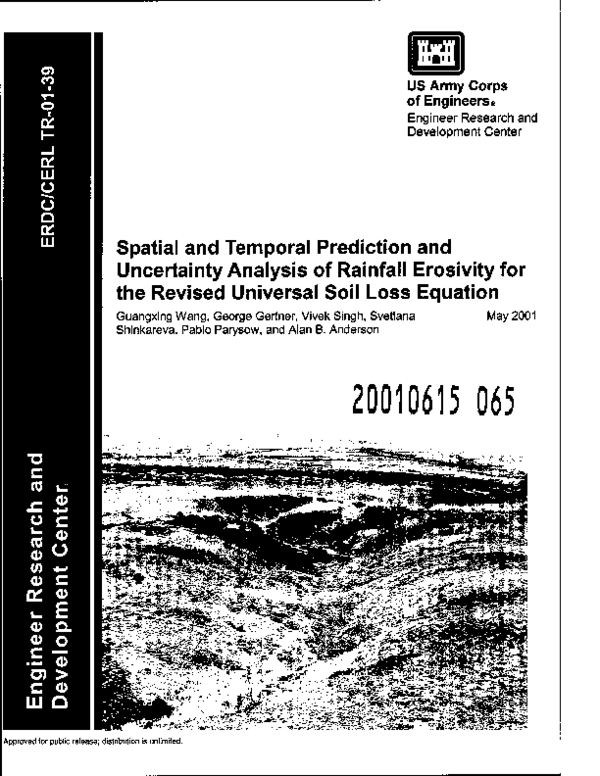 (PDF) Spatial and temporal prediction and uncertainty of soil loss using the revised universal ...