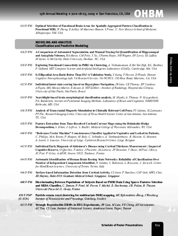 (PDF) Surface-based Information Detection from Cortical Activity