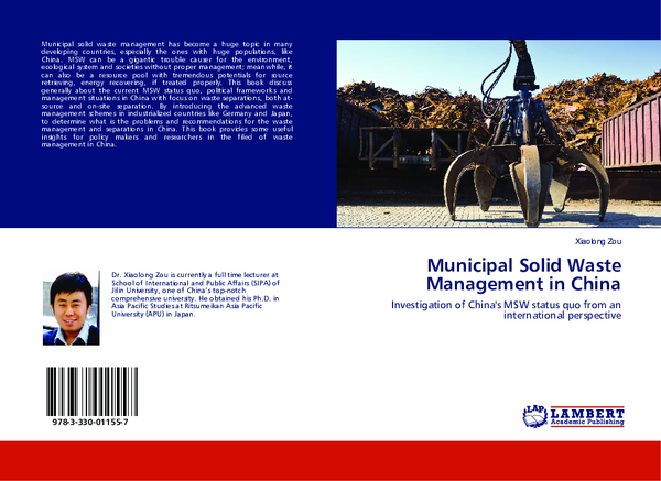 (PDF) Municipal Solid Waste Management in China: Investigation of China ...