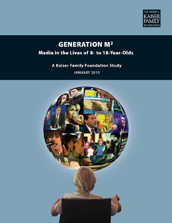 (PDF) Generation M [superscript 2]: Media in the Lives of 8-to 18-Year-Olds