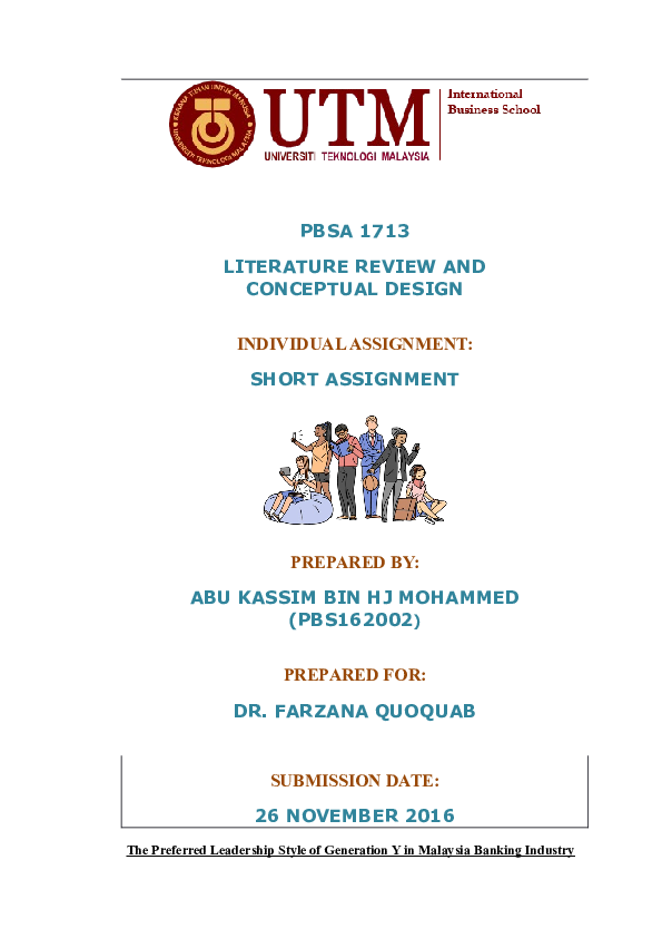 (DOC) Problem Statement (Leadership)