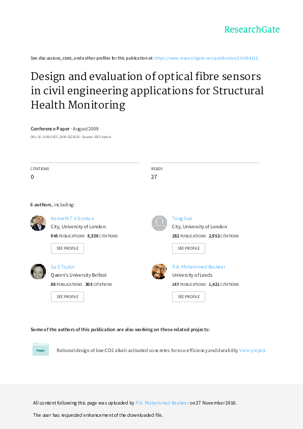 Pdf Moisture Content Monitoring In Glulam Structures By Embedded Sensors Via Electrical