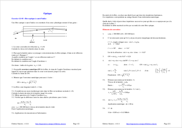 (PDF) Exercice Optique G1-05