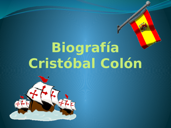 (PPT) Cristobal colon ppt