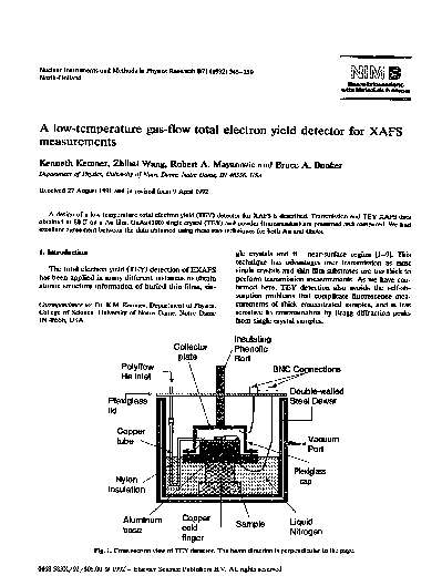 (PDF) A low-temperature gas-flow total electron yield detector for XAFS ...