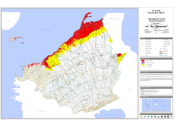 (PDF) Cavite Flood Hazard Map