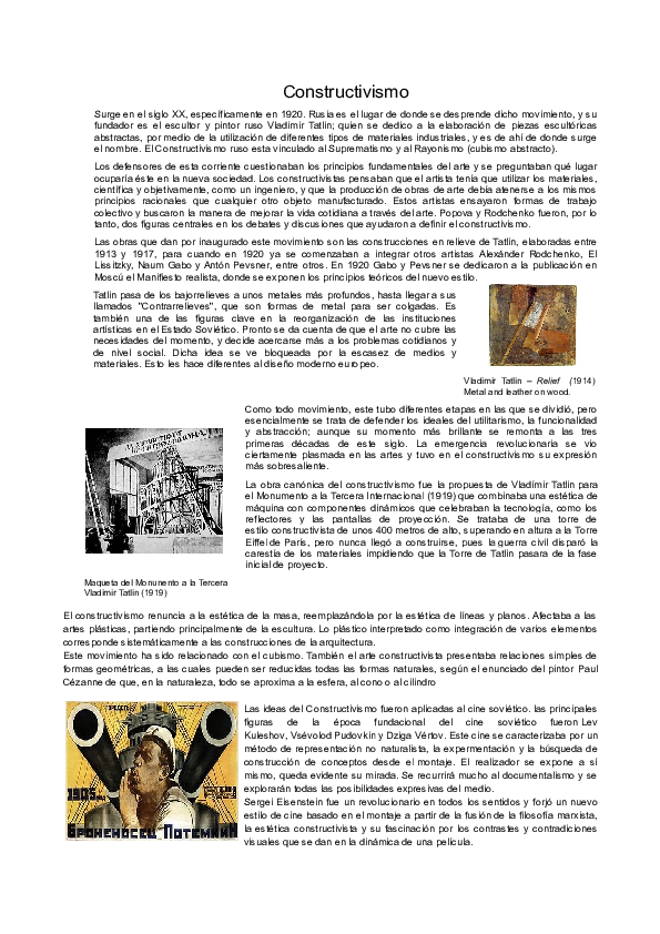 (DOC) Constructivismo