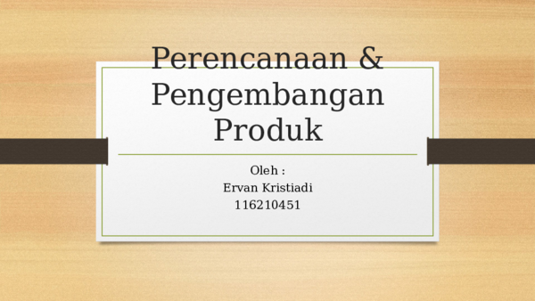 (PPT) BAB II , T.Hani Handoko