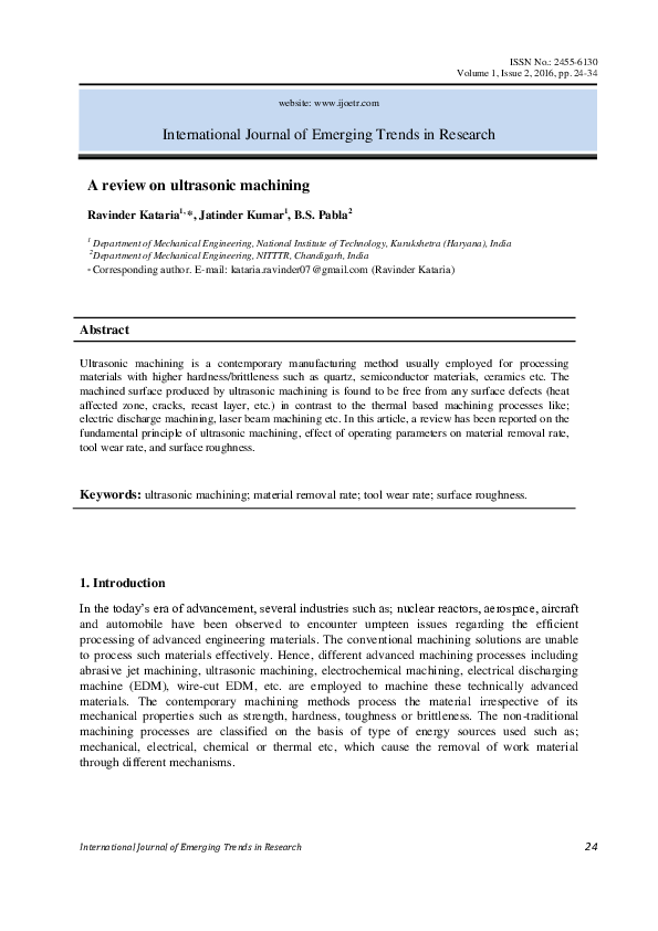 (PDF) A review on ultrasonic machining.pdf