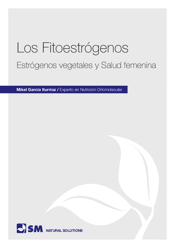 (PDF) Los Fitoestrógenos. Estrógenos vegetales y Salud femenina