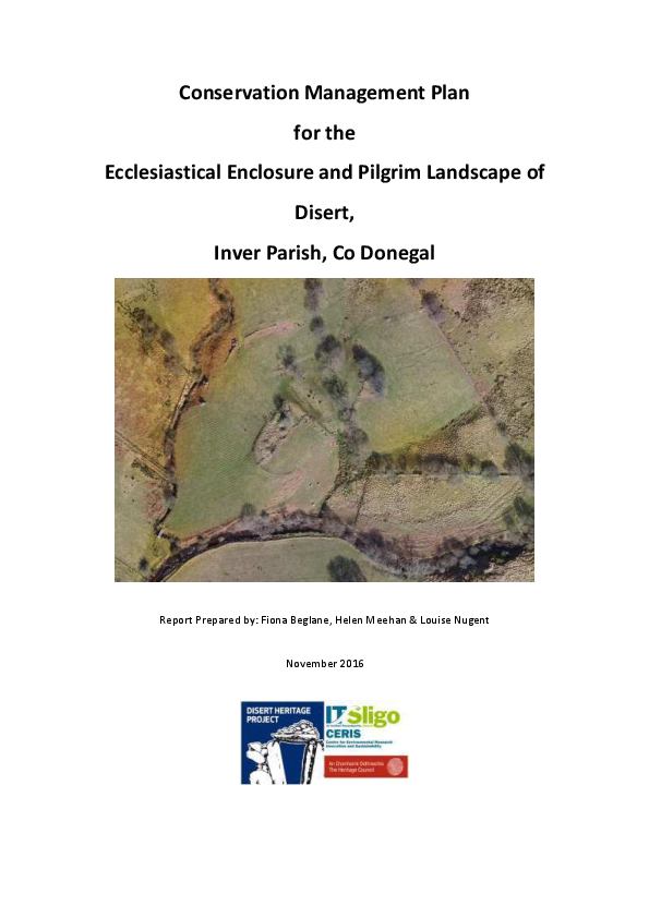 (PDF) Conservation Management Plan for the Ecclesiastical Enclosure and ...