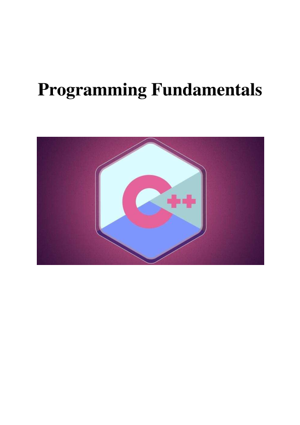 (PDF) Programming Fundamentals | Muhammad Yasir - Academia.edu