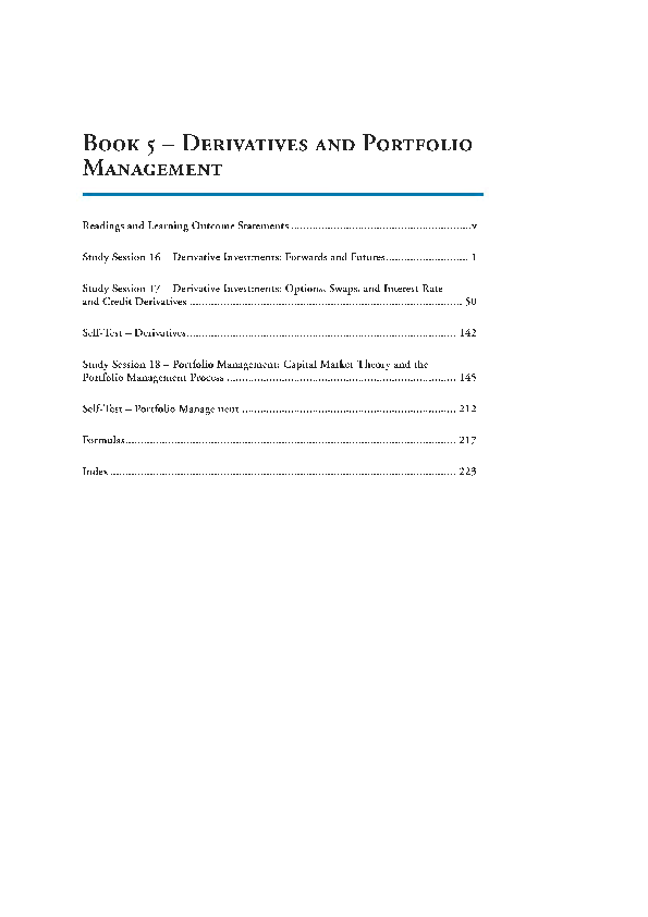 (PDF) BooK 5 -DERIVATIVES AND PORTFOLIO MANAGEMENT