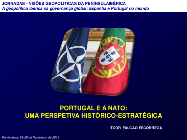 (PDF) PORTUGAL E A NATO: UMA PERSPETIVA HISTÓRICO-ESTRATÉGICA