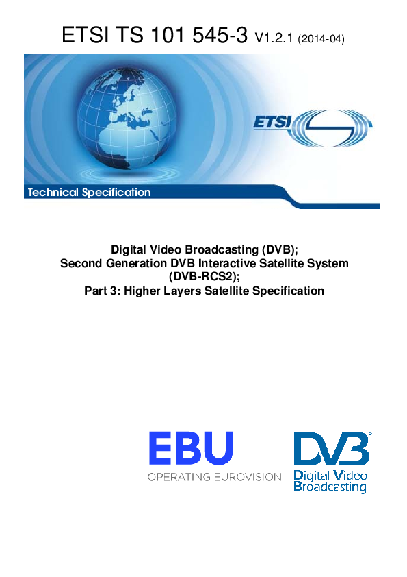 (PDF) Digital Video Broadcasting (DVB); Second Generation DVB ...