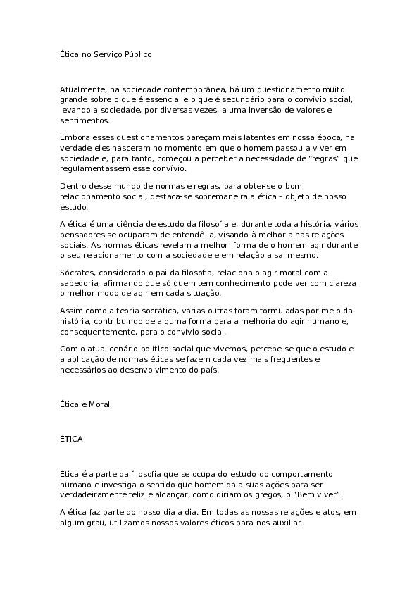 Doc Etica No Servico Publico