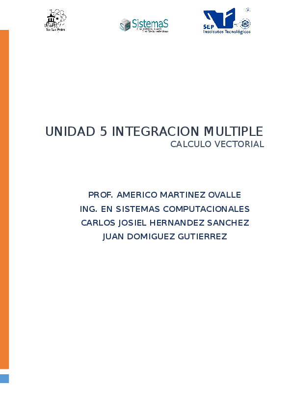 (DOC) Unidad 5 Integracion Multiple