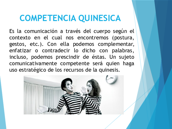 (PPT) COMPETENCIA QUINESICA