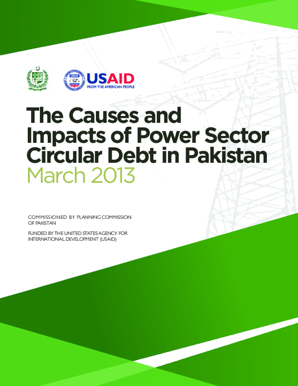 (PDF) The Causes and Impacts of Power Sector Circular Debt in Pakistan