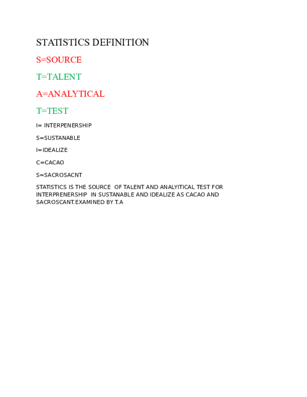 DOC STATISTICS DEFINITION BY TUJUBA ASE Dereje Deribe Academia edu doc-statistics-definition-by-tujuba-ase-dereje-deribe-academia-edu