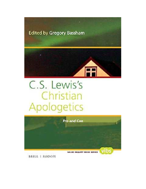 (PDF) "C. S. Lewis’s Trilemma: Case Not Proven"