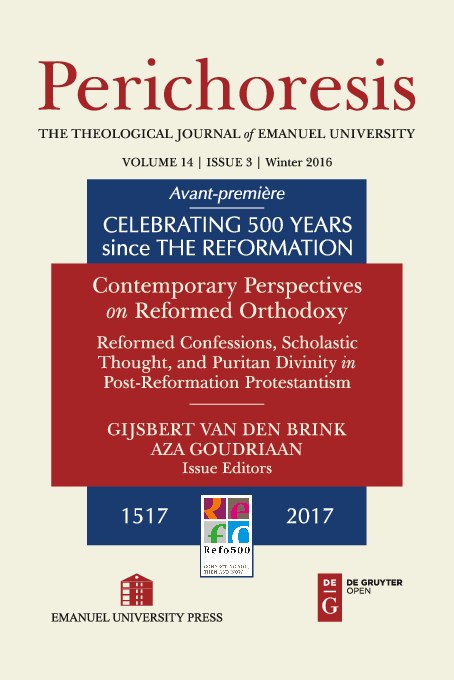 (PDF) Perichoresis 14.3 (2016)