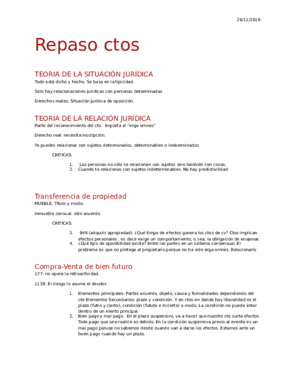 (DOC) Repaso ctos TEORIA DE LA SITUACIÓN JURÍDICA | KATHERINE ALVARADO BURGA - Academia.edu