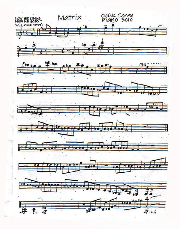 (PDF) Chick corea matrix