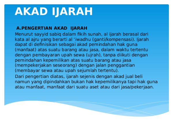 (PPT) AKAD IJARAH