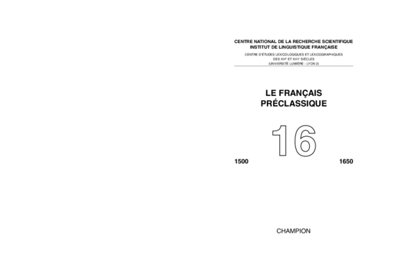 (PDF) « Stylistique du nom abstrait dans la prose du roman baroque ...