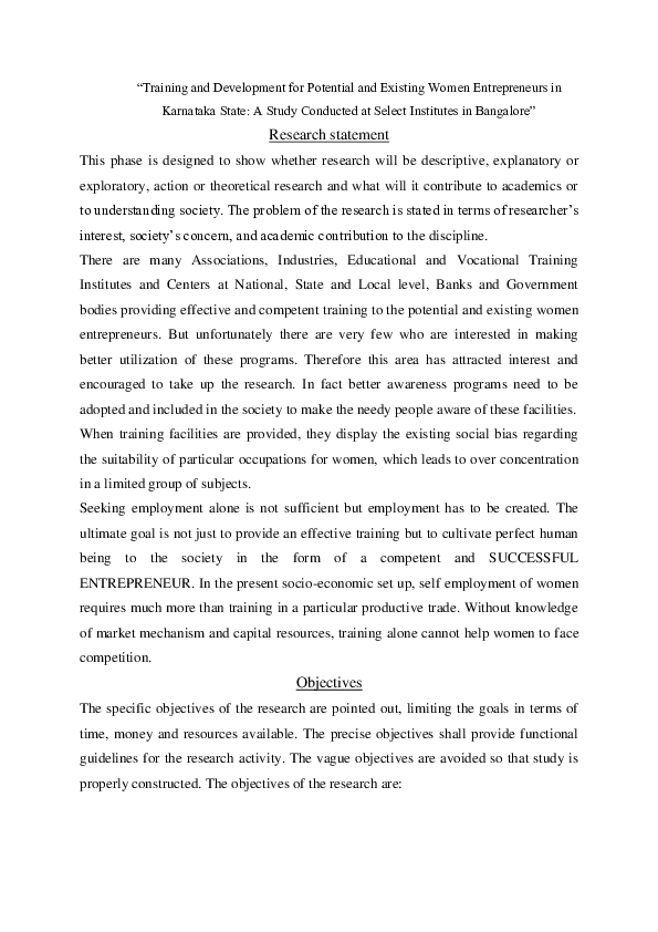 (PDF) Research Statement