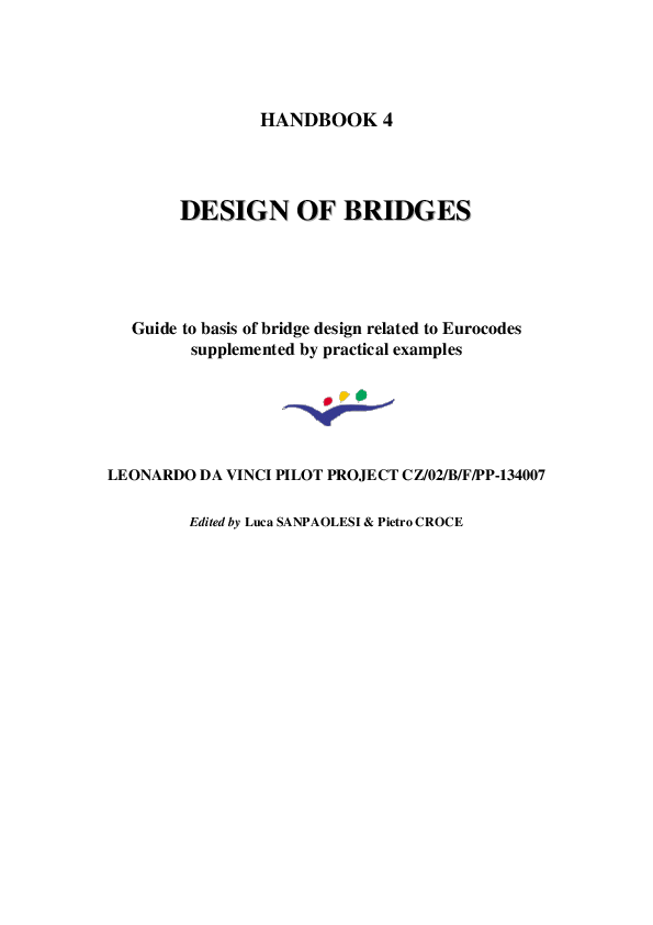 (PDF) Guide to basis of bridge design related to Eurocodes supplemented ...